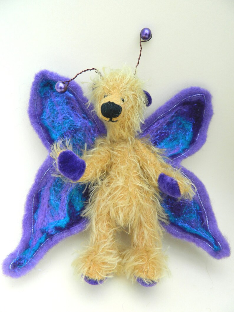 Leilani A Handmade Faerie fairy Teddy Bear OOAK Earth | Etsy