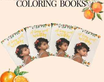 Personalized Coloring Books for Birthdays and Party Favors - Etsy