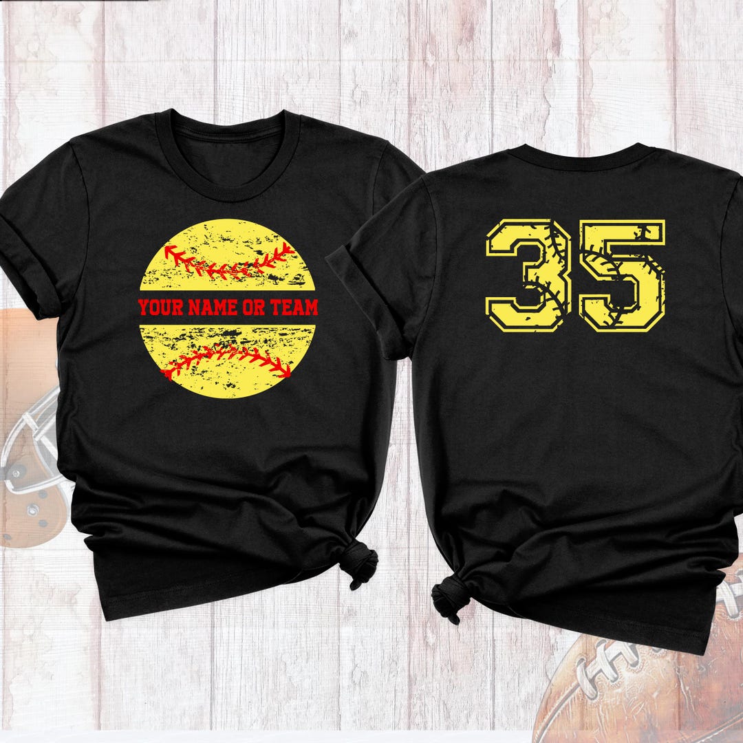 Custom Softball Shirt, Softball Team Shirt, Softball Mom Tshirt, Custom ...
