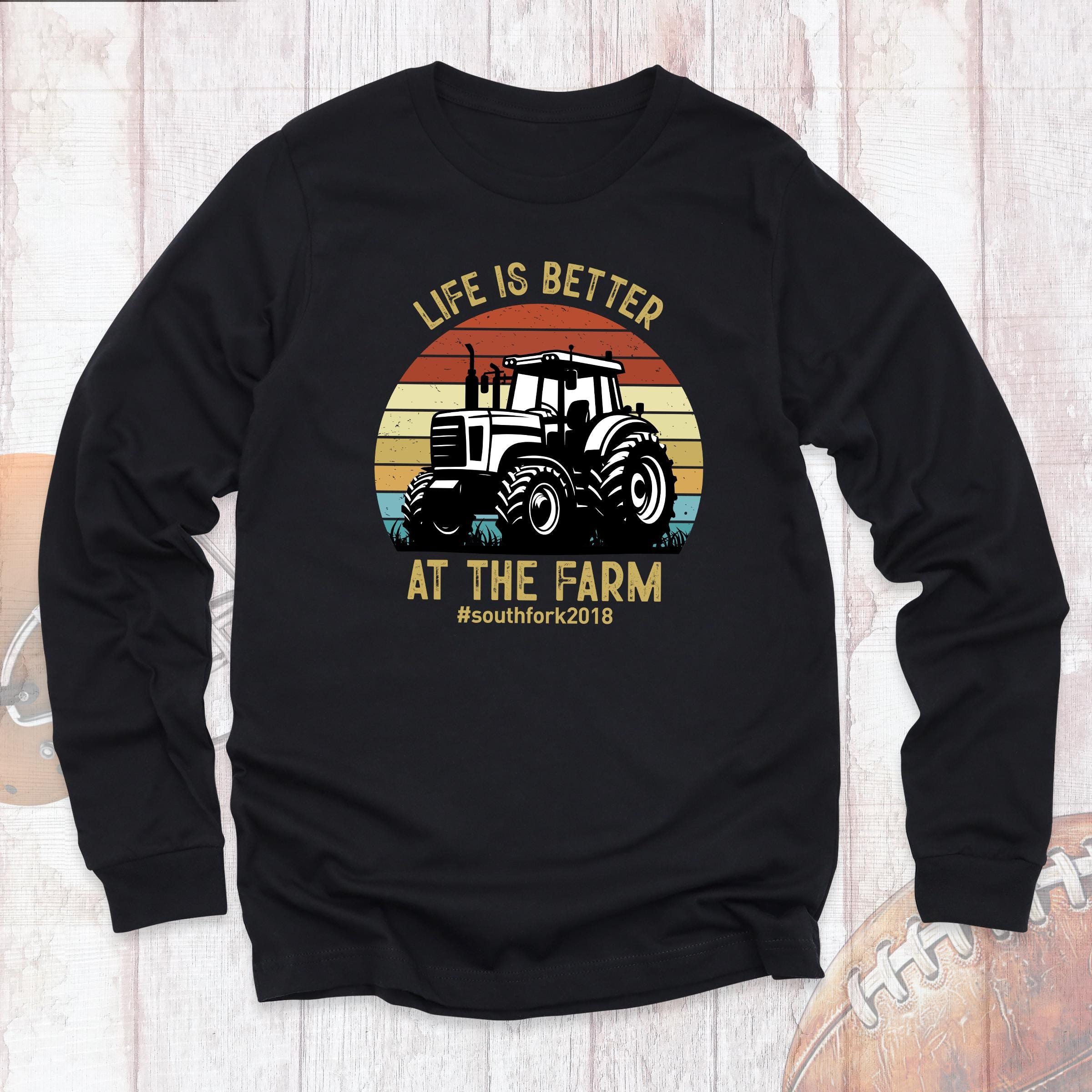 Custom Farm Sweatshirt, Farmer Hoodie, Life is Better at the Farm ...