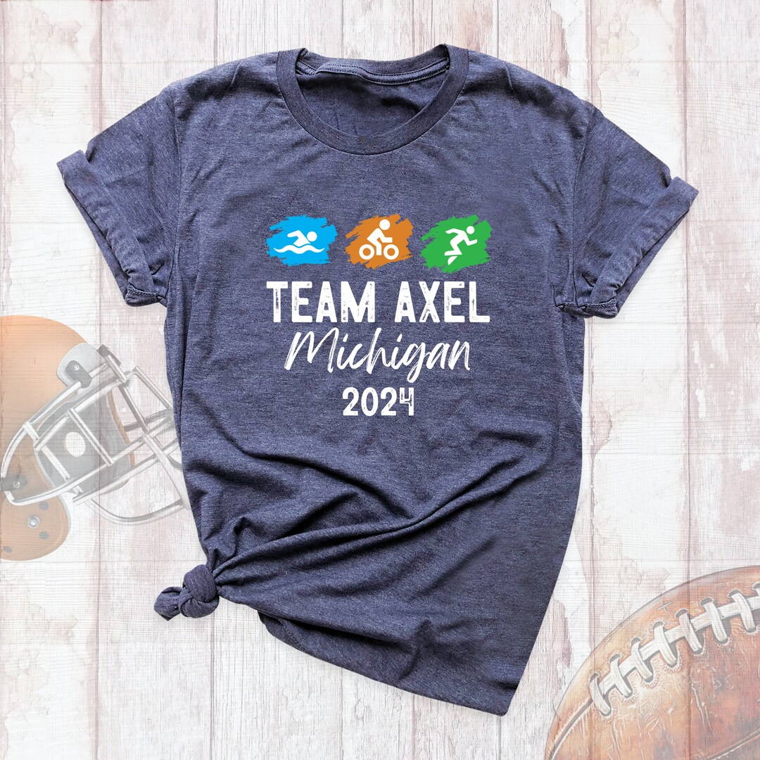 Custom Triathlon Team Shirt, Family Triathlon Shirt, Swim Bike Run ...