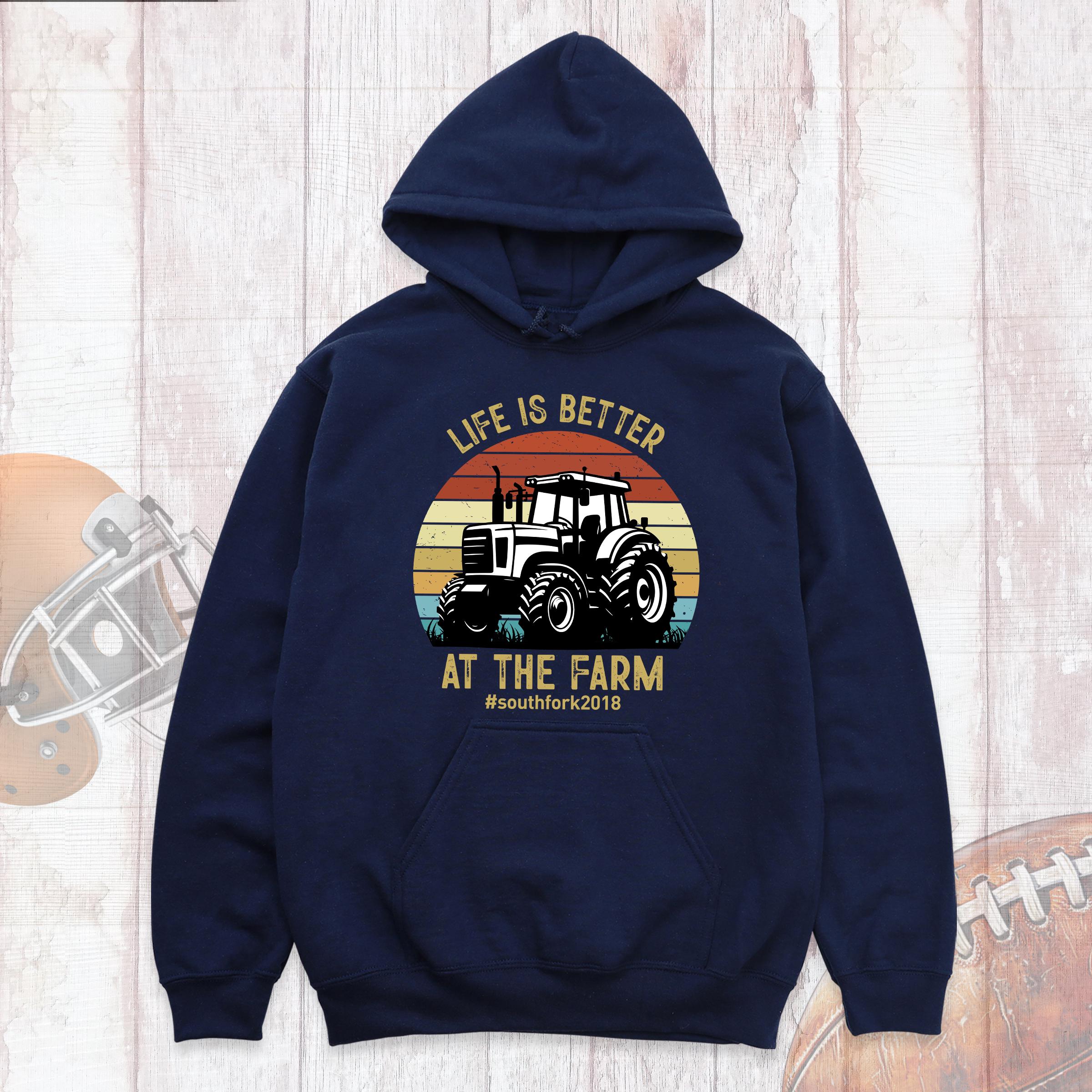 Custom Farm Sweatshirt, Farmer Hoodie, Life is Better at the Farm ...