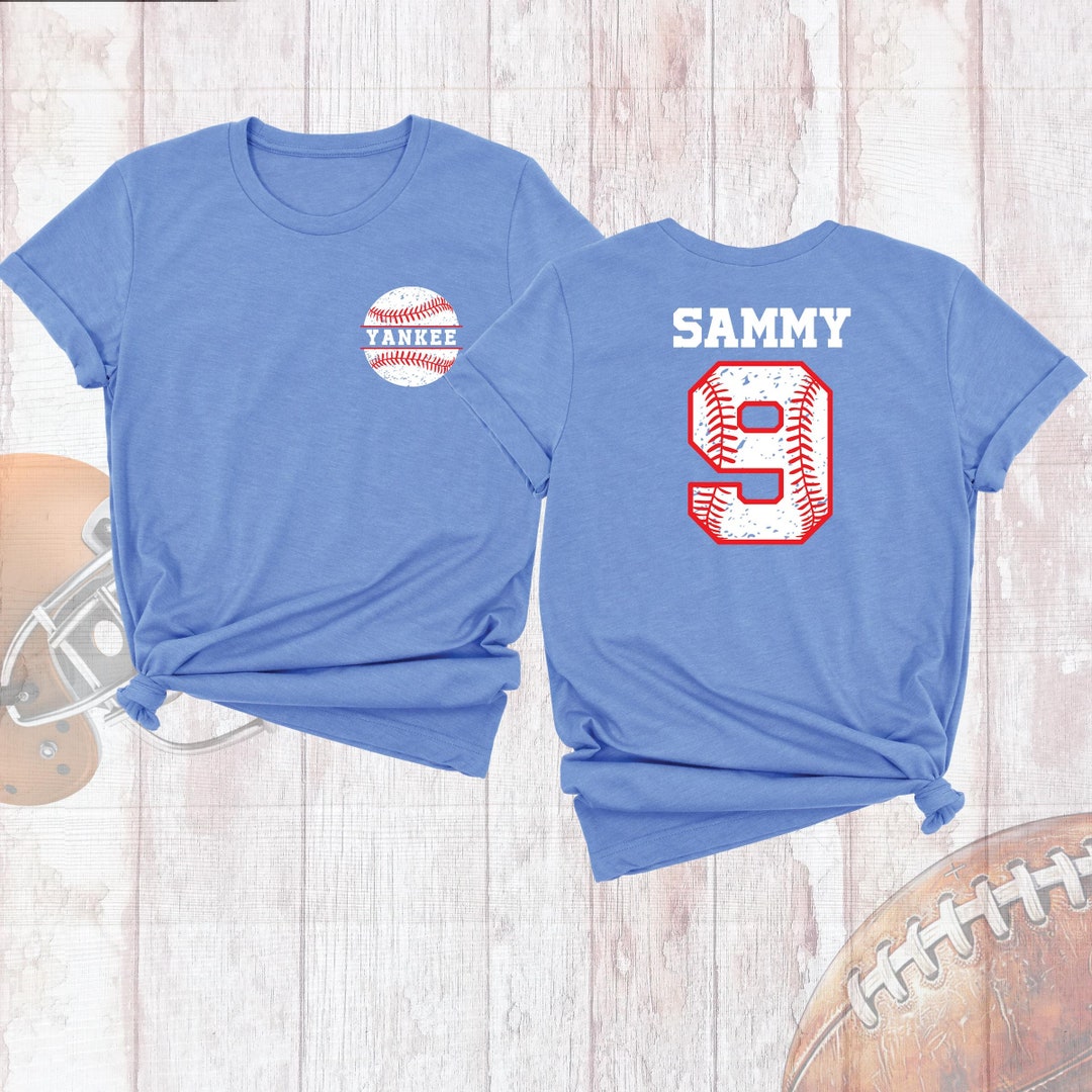 Baseball Team Shirt, Custom Baseball Shirt, Baseball Name and Number ...