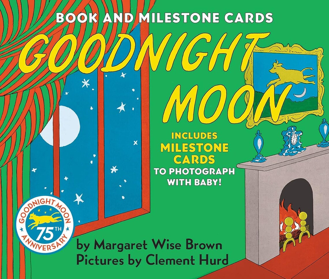 Goodnight Moon Baby Gift Set Onesies, Book, Plush Rattle and More - Etsy