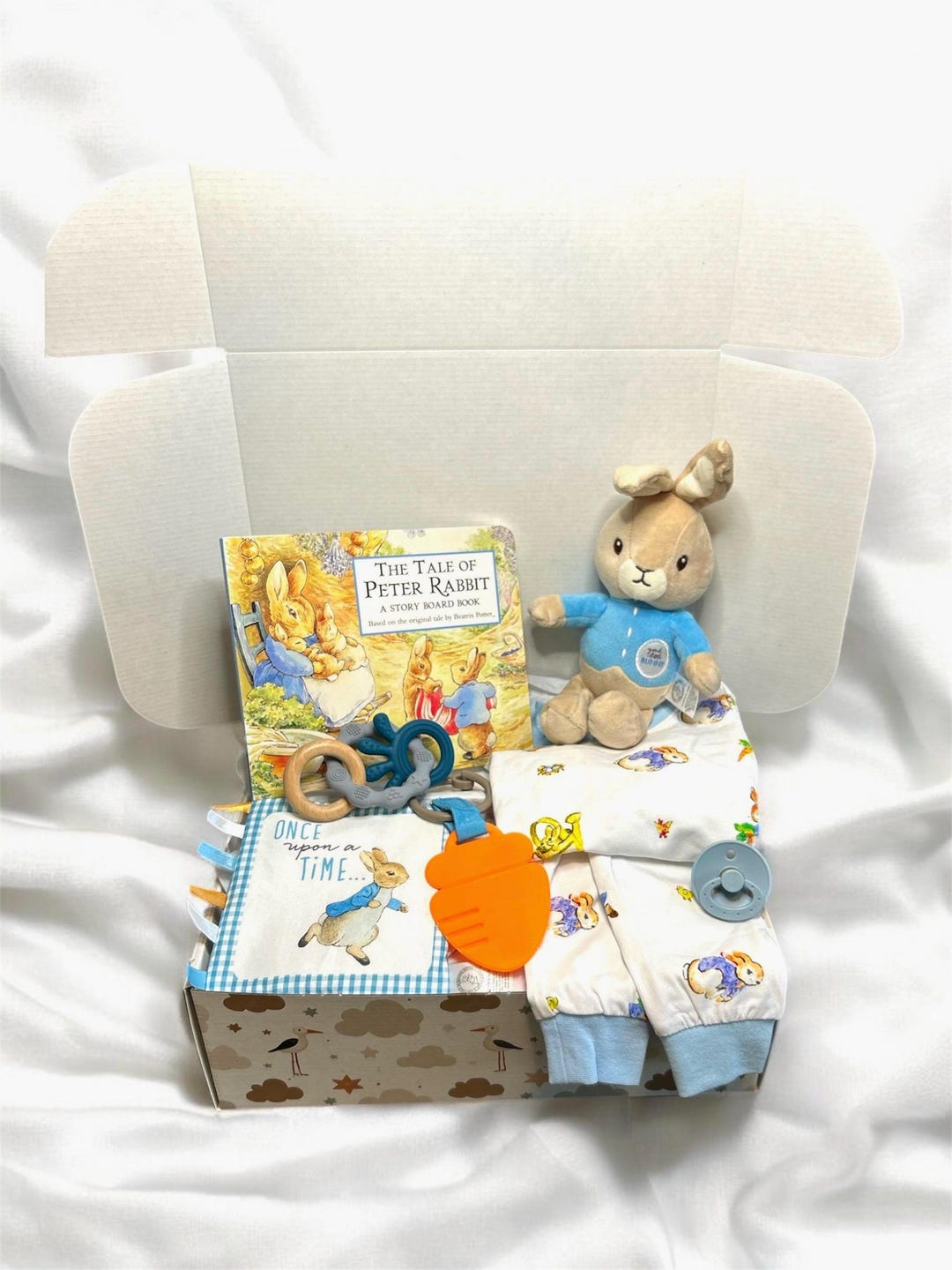 Peter Rabbit Baby Gift Box Beatrix Potter Baby Shower Set 6-12M Classic ...
