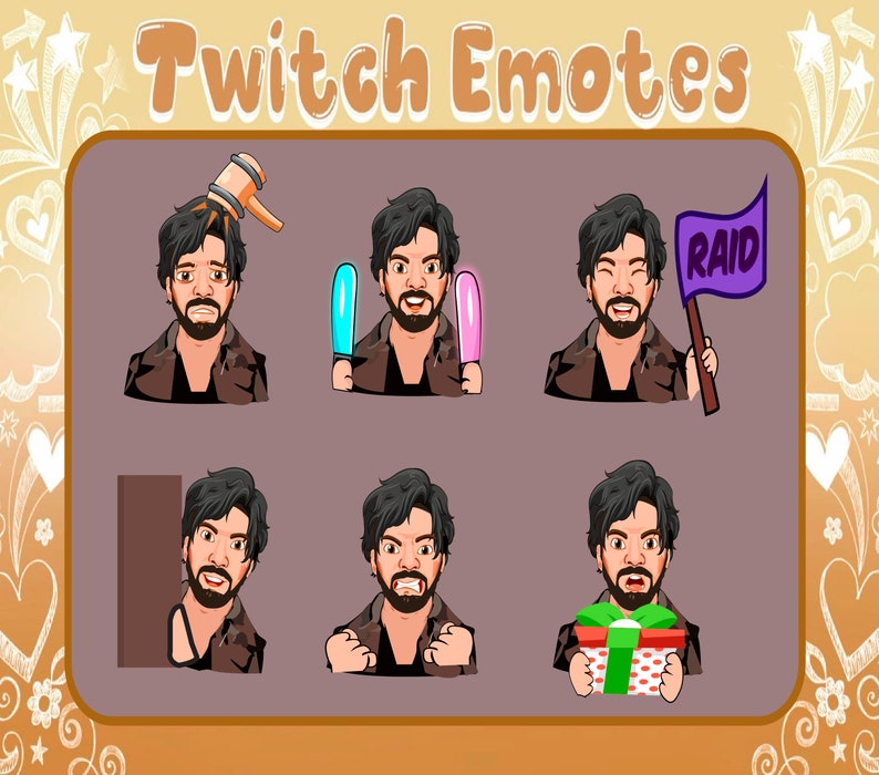 Emotes for Twitch, Youtube and Discord Twitch Alerts Animated Emotes ...