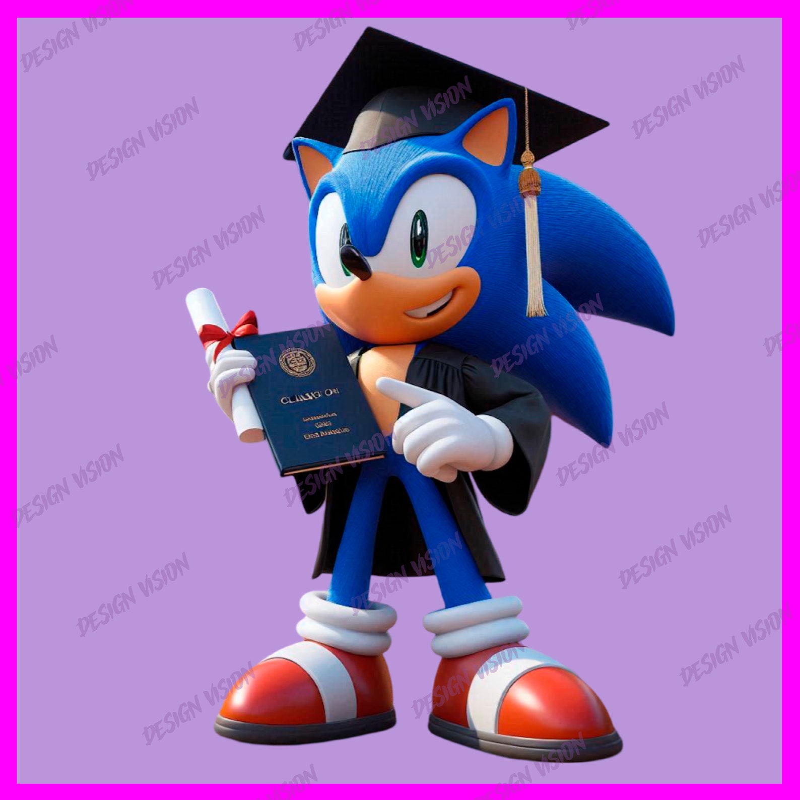 4 PNG Sonic Graduation PNG Image, Clipart Images for Sublimation ...