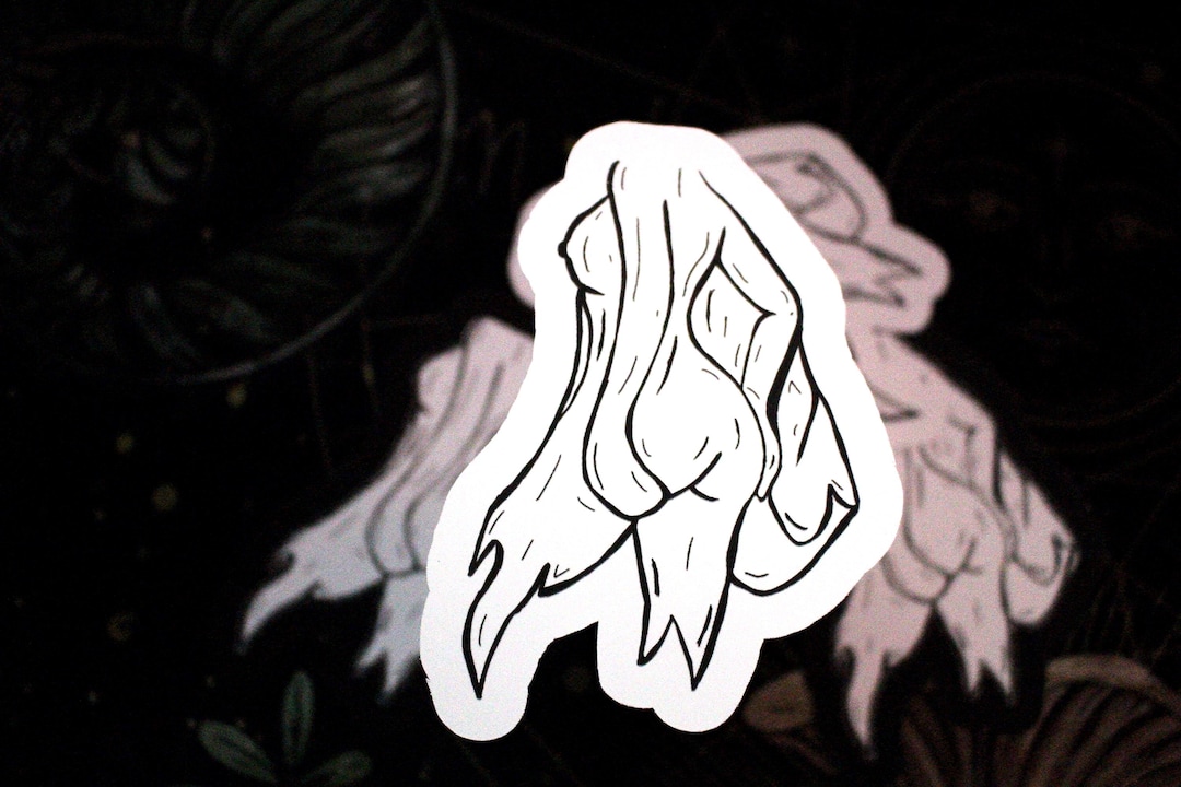 Spooky Duo - Lady Set - 3 Pc Sticker Set - Etsy
