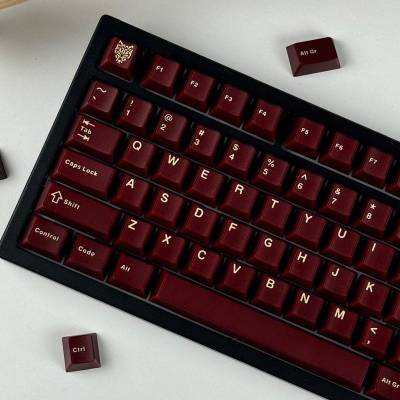 Red Keycaps - Etsy