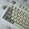 Japanese Theme Keycap Set, Black White Minimalistic Keycap Set for ...