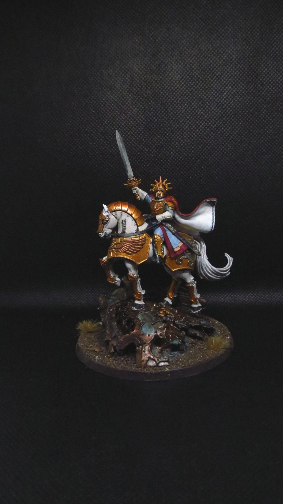 Warhammer 40k Lord Solar Leontus Astra Militarum Hobbyist Painted - Etsy