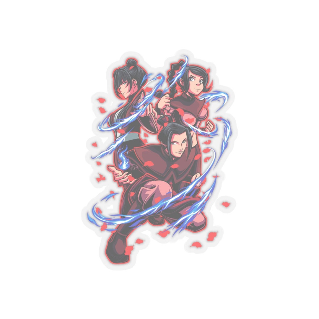 Avatar the Last Airbender Azula, Mai and Ty Lee Sticker - Etsy