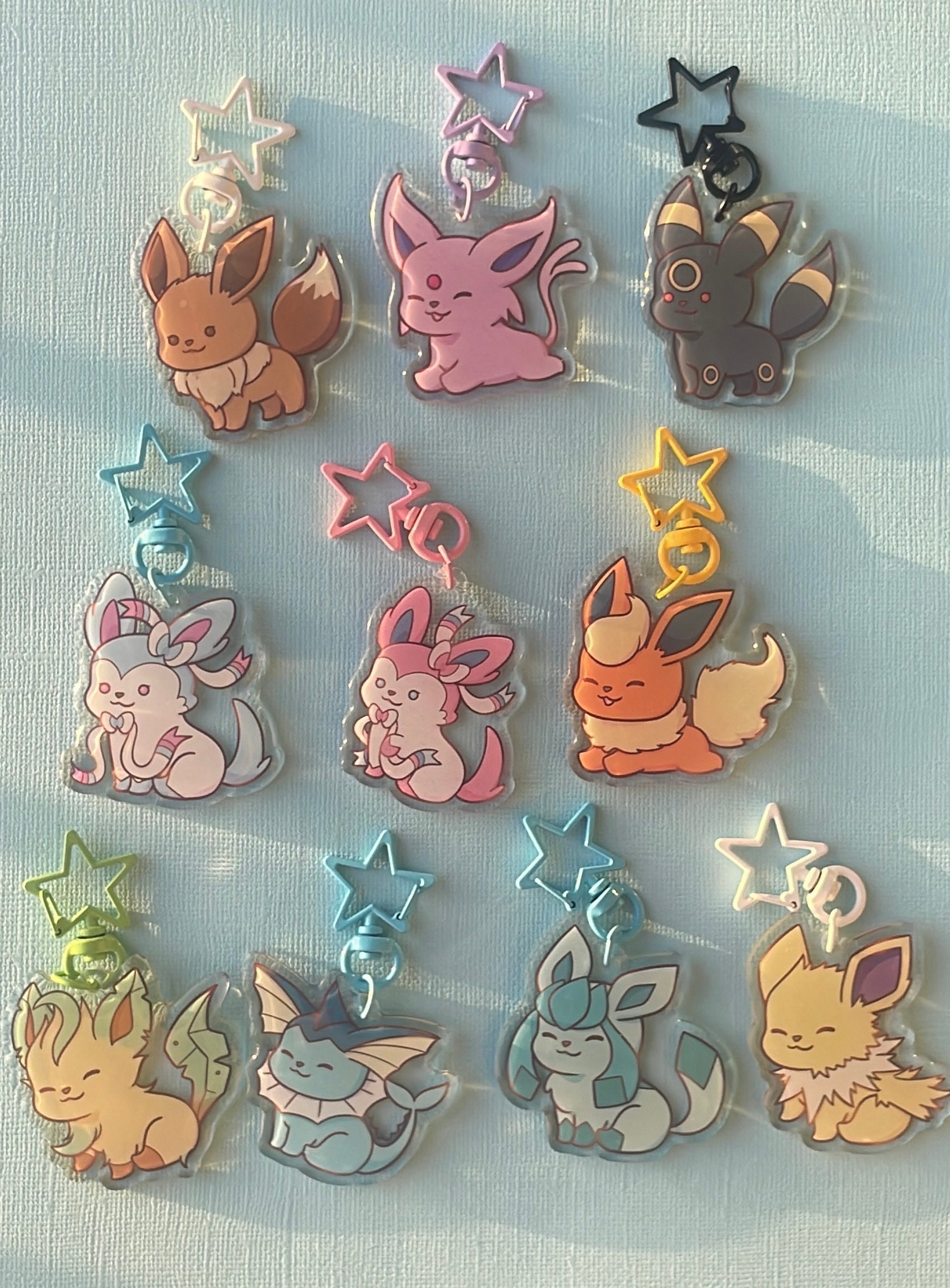 2-inch PKMN Clear Acrylic Keychains - Etsy