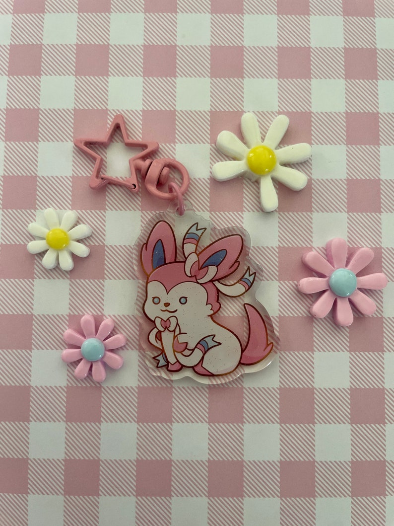 2-inch PKMN Clear Acrylic Keychains - Etsy