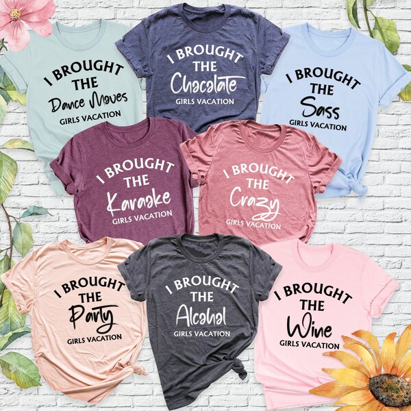 Funny Girls Trip Shirts - Etsy