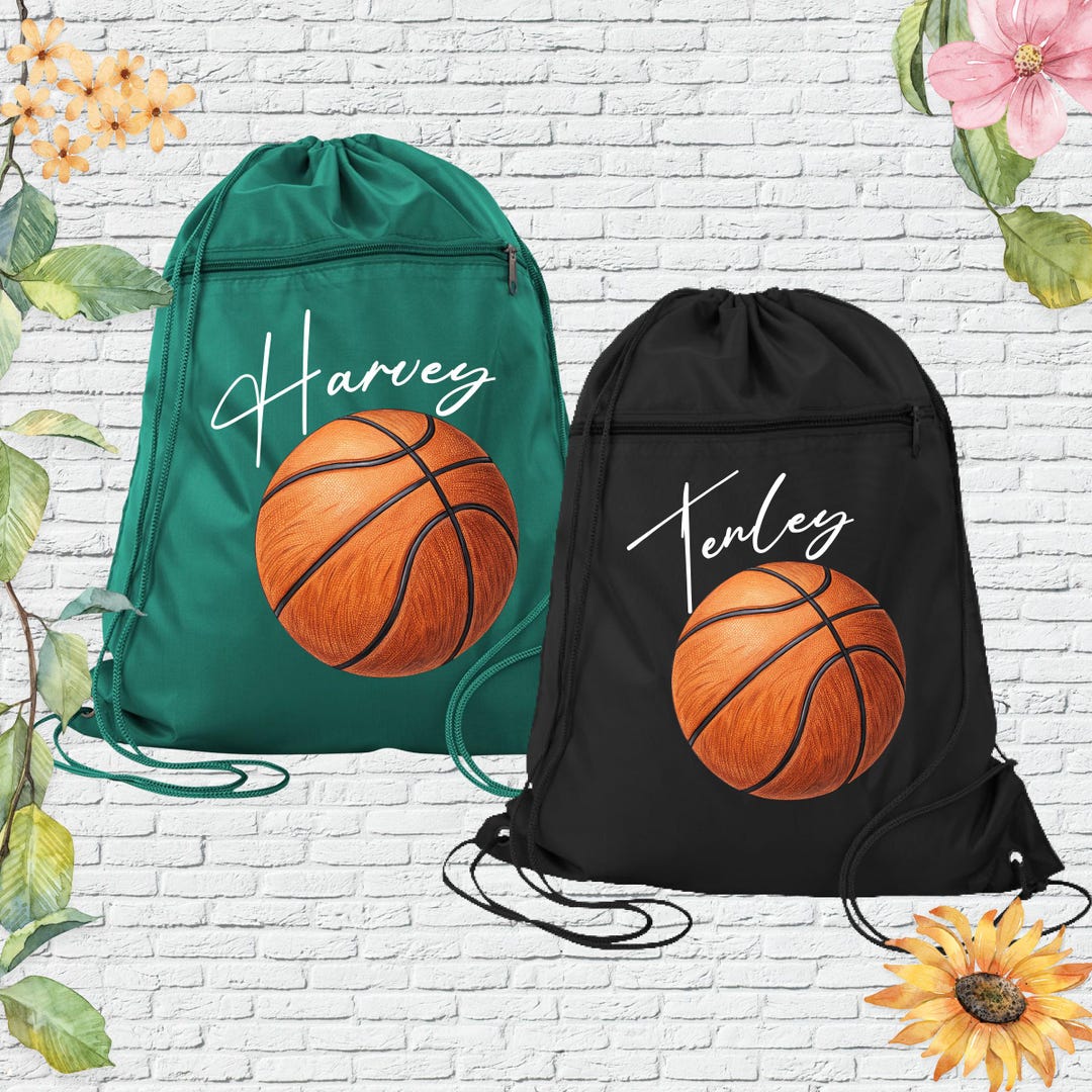 Custom Basketball Drawstring Bag,basketball Backpack, Basketball Team ...