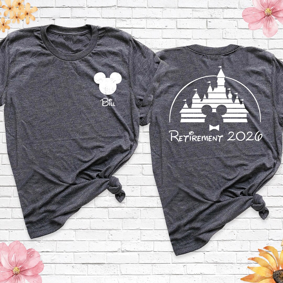 Disney Family Trip Retirement Shirt Retired Disneyworld Tee ...