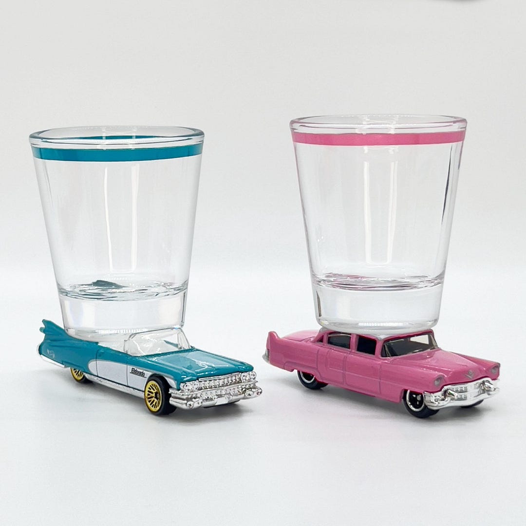 The ORIGINAL Hot Shot Shot Glass, You Choose - '55 Cadillac Fleetwood ...
