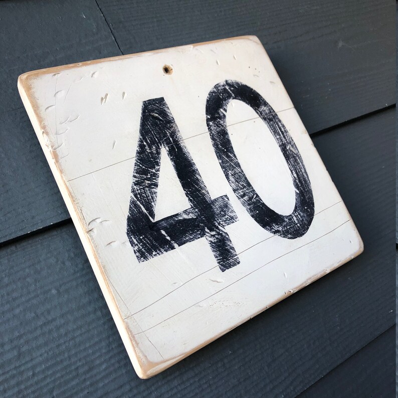 40 Forty Milestone age Anniversary Special number | Etsy