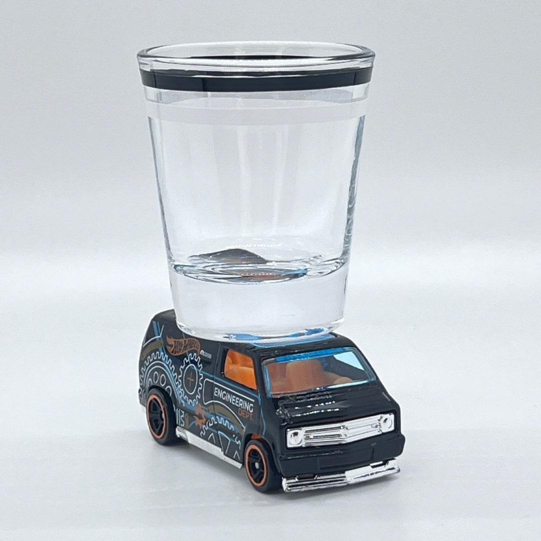 The Original Hot Shot Shot Glass, Engineering Dept Gift, '77 Dodge Van ...