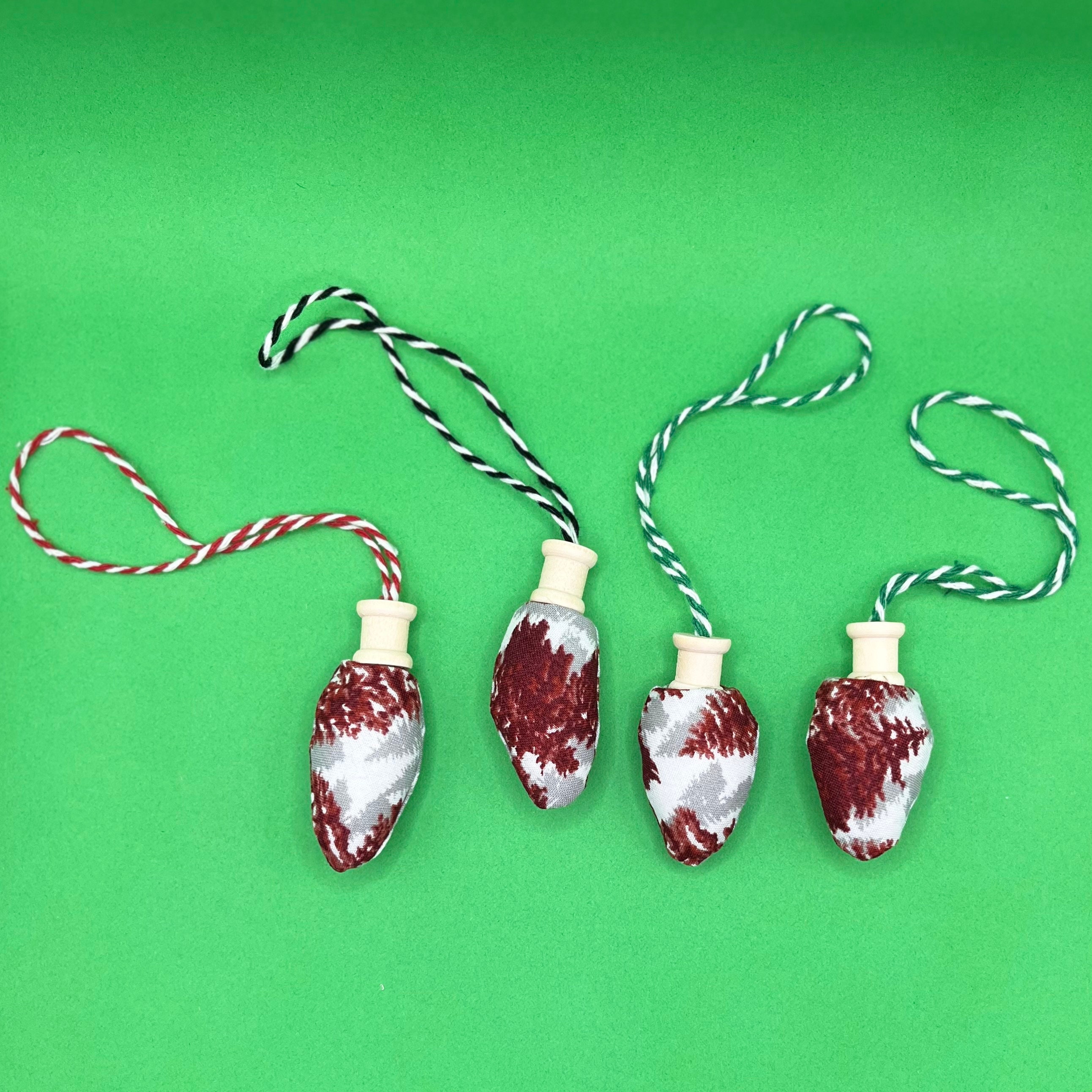 Light Bulb Christmas Ornament - Etsy
