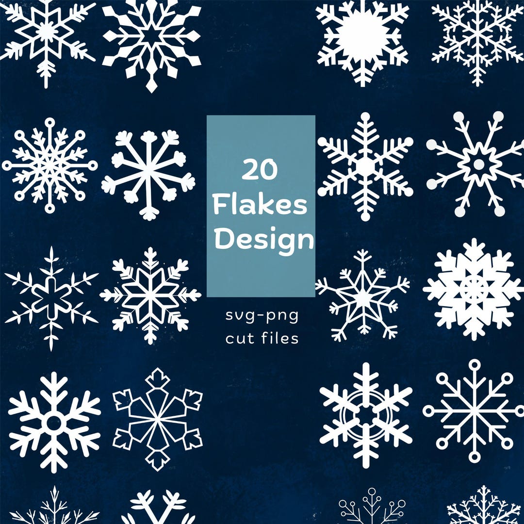 Snowflake Svg Bundle, Winter Svg Files, Flake Winter Svg, Snowflake Png ...