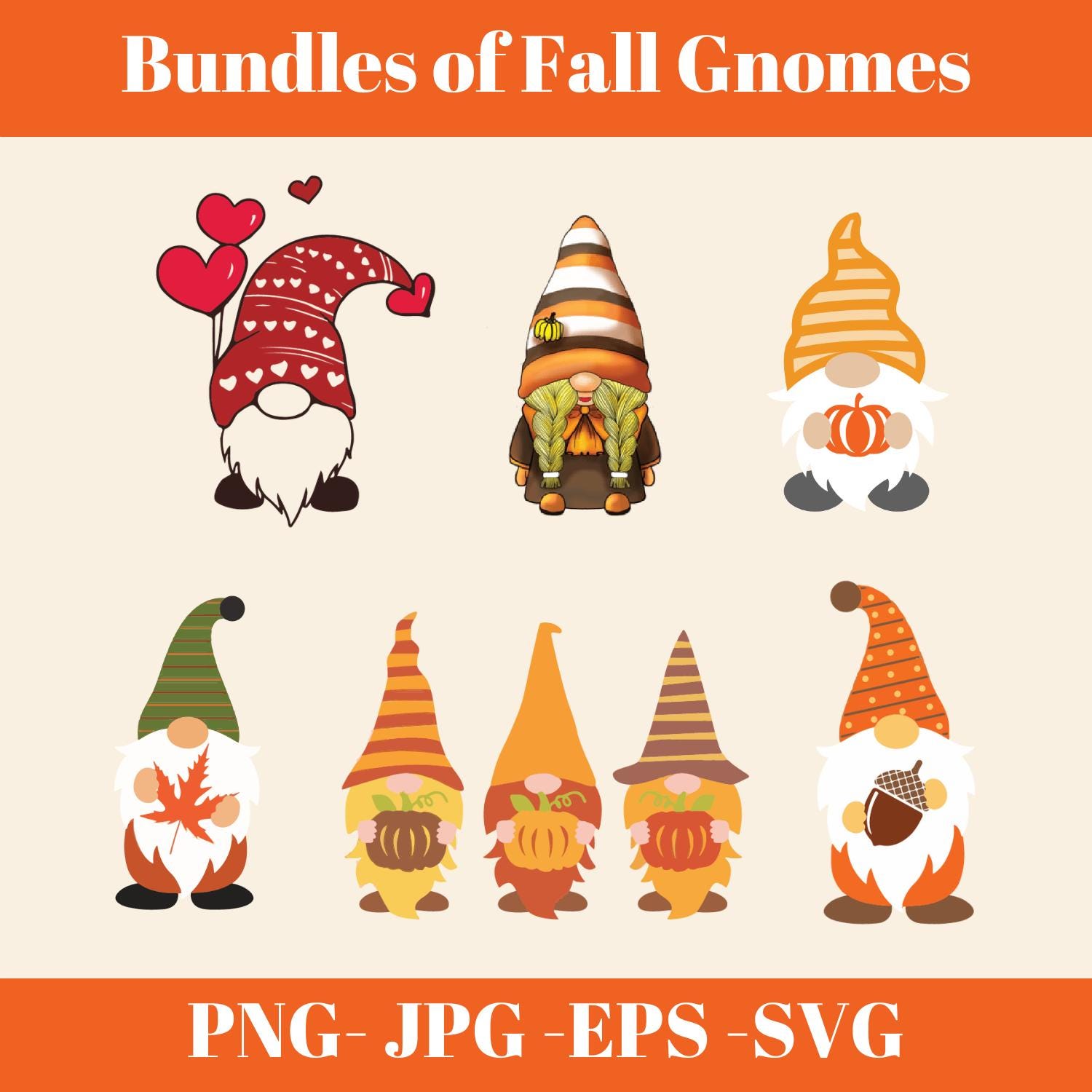 Fall Gnomes Svg, Gnomes, Christmas Gnome Svg, Thanksgiving Gnome Svg ...