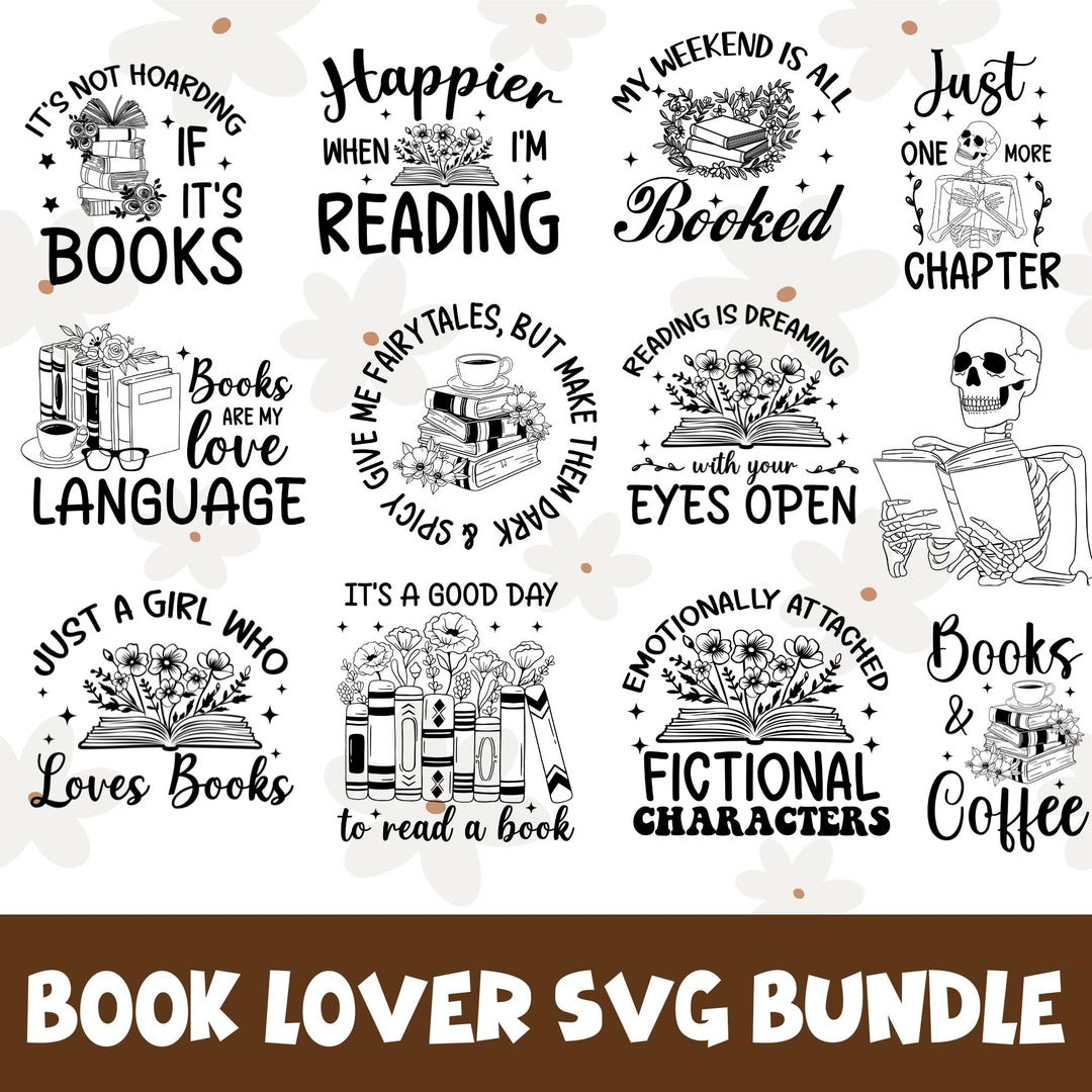 Reading Book SVG | Book Lover SVG | Reading Quotes Svg | Library SVG ...