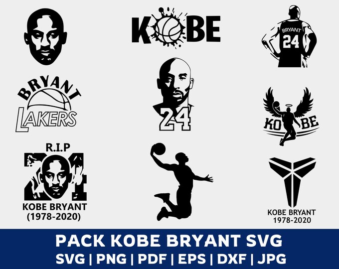 Kobe Bryant Png - Etsy