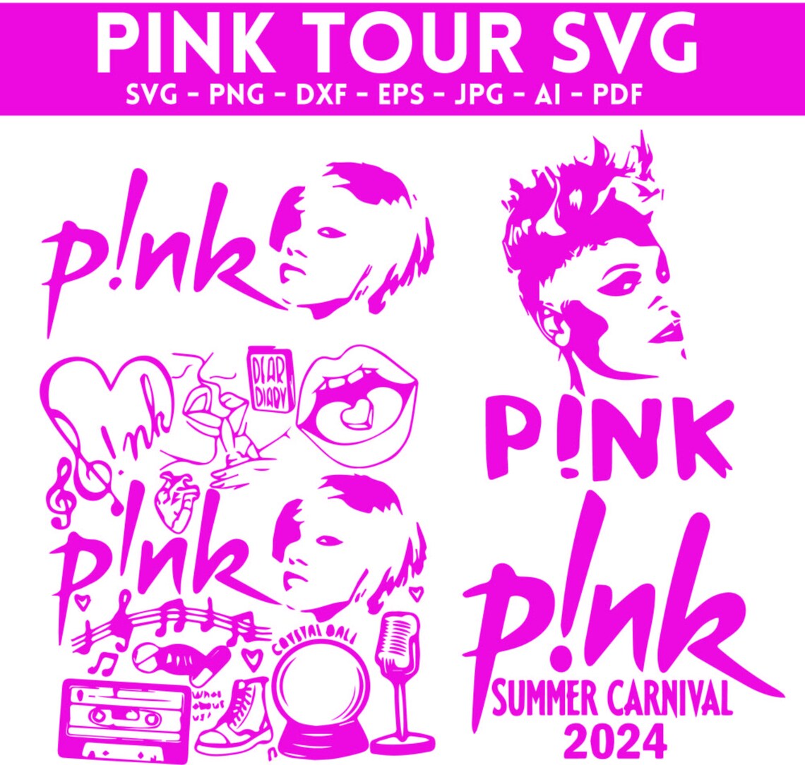 Pink Summer Carnival Svg 2024, Pink Tour Svg Png, Pnk Summer Carnival ...