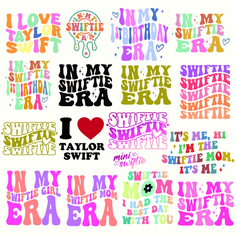 Swiftie Era Font - Etsy