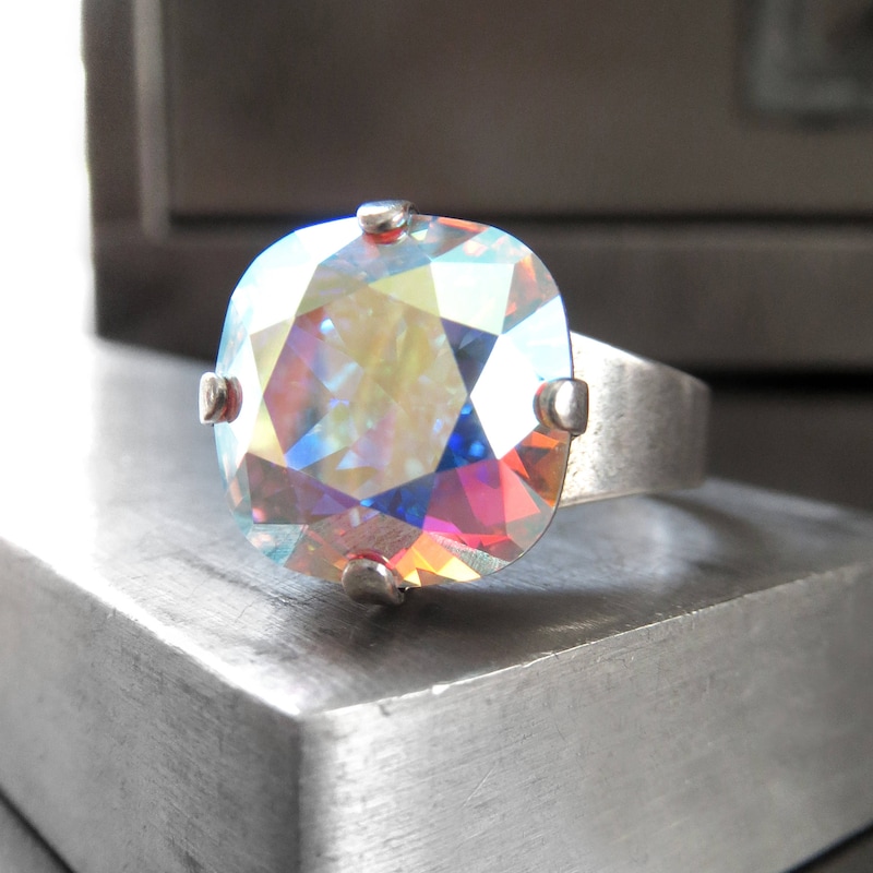 Iridescent Crystal - Etsy