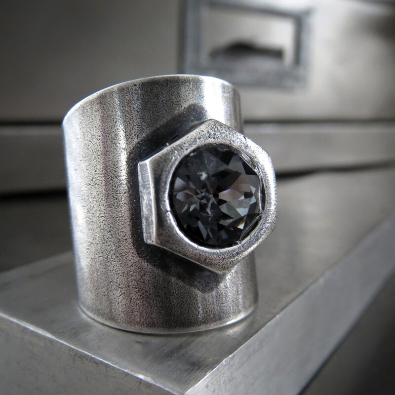 Hex Nut Ring - Etsy