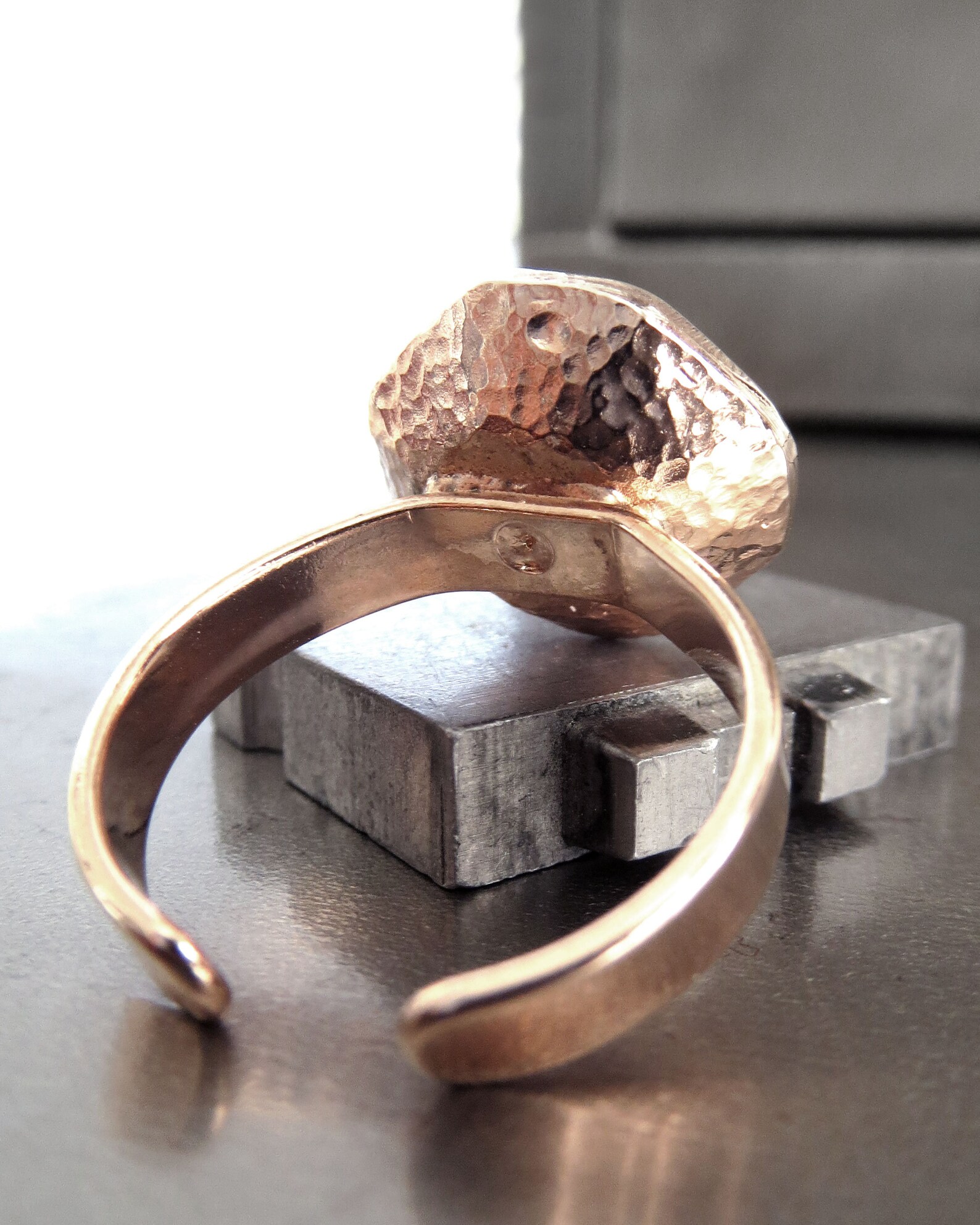 GOOD WITCH Romantic Crystal Ring in Pink Magenta Violet - Etsy