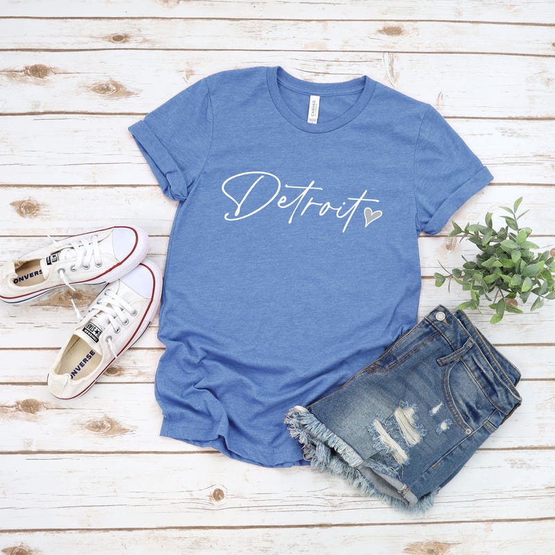Detroit Shirt - Etsy