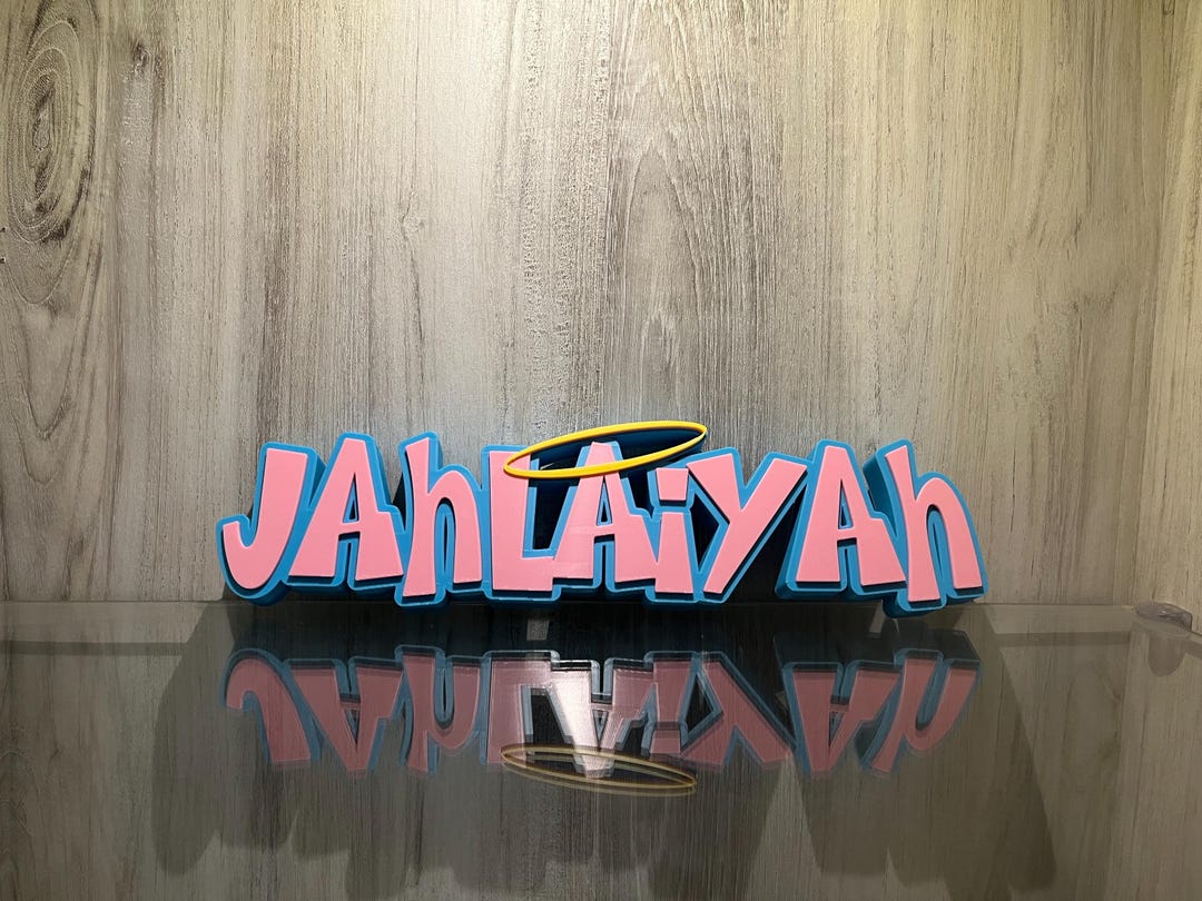 Brat Style Name Plate Sign Kids Room Gamer Room Nursery Sign Christmas ...