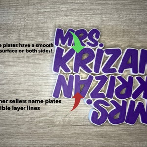 Deadpool Name Plate Sign Wolverine Sign Name Custom Name Plates Marvel ...