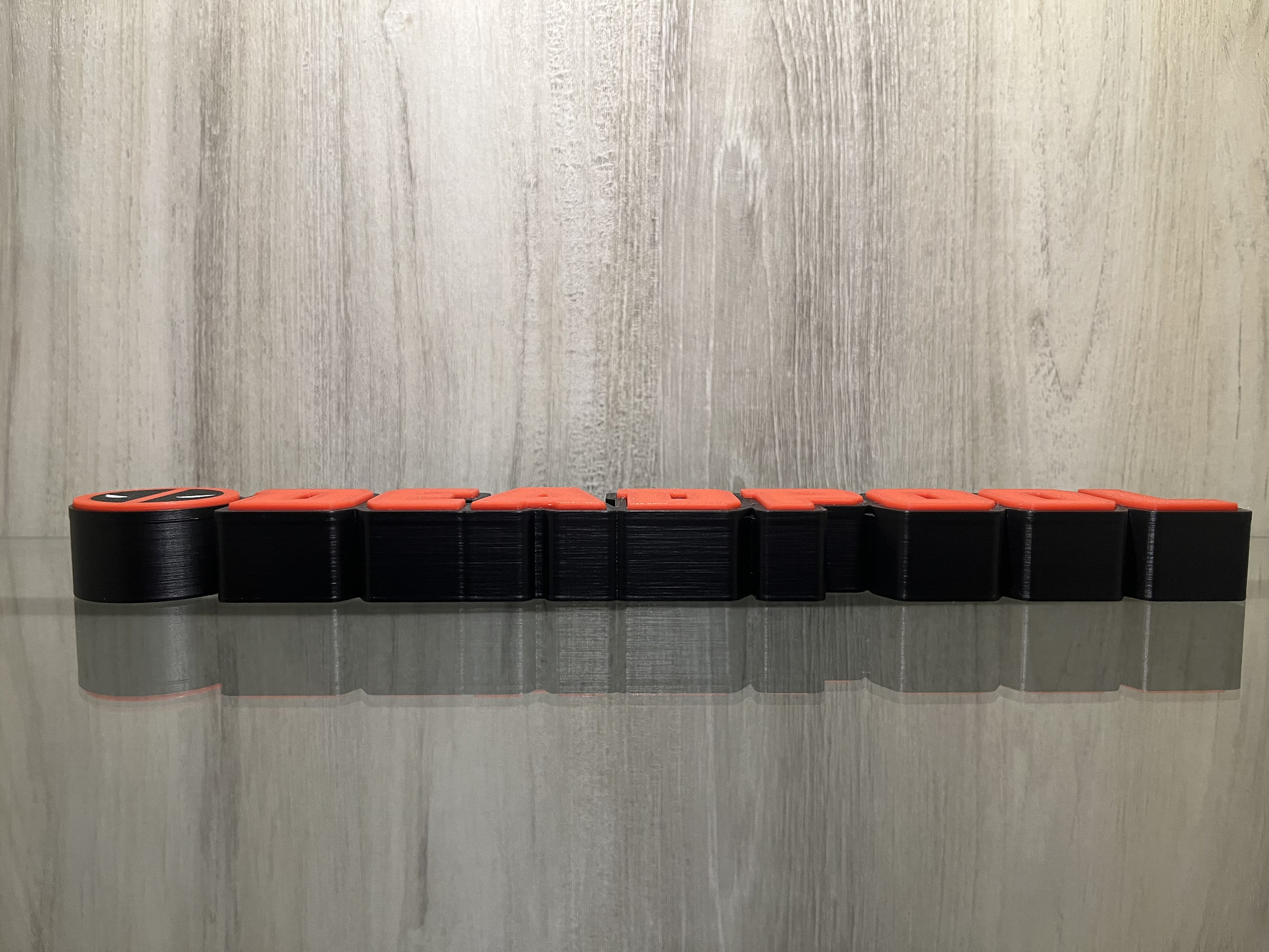 Deadpool Name Plate Sign Wolverine Sign Name Custom Name Plates Marvel ...