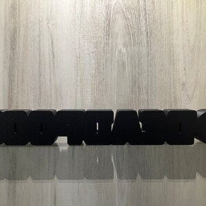 Deadpool Name Plate Sign Wolverine Sign Name Custom Name Plates Marvel ...