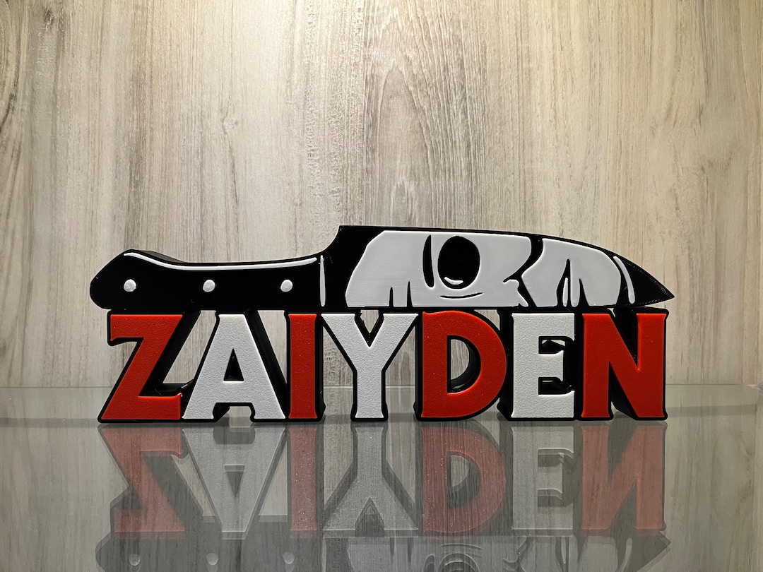 Halloween Personalized Name Plate Sign Game Room Gift Idea Horror Name ...
