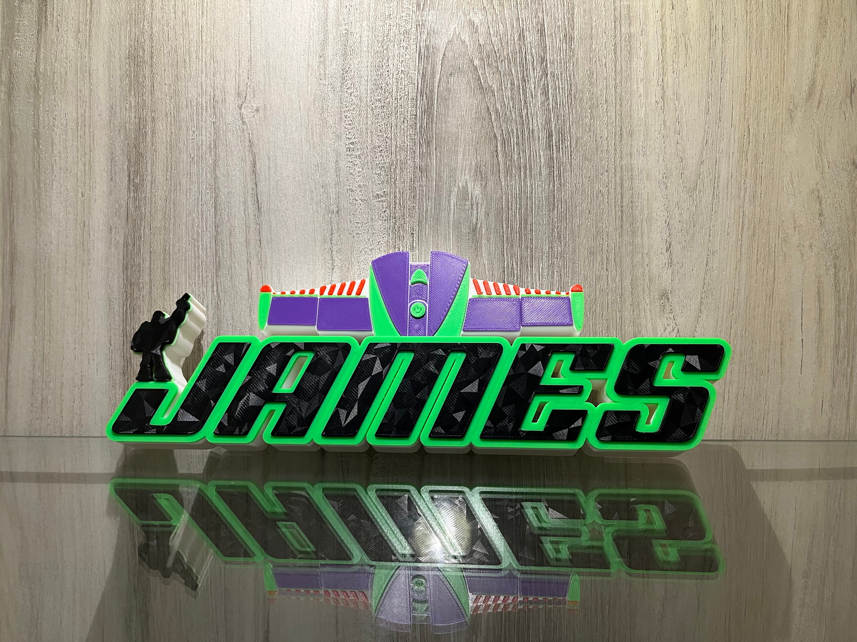 Buzz Light Year Name Plate Disney Buzz Sign Nursery Game Room Kids Room ...