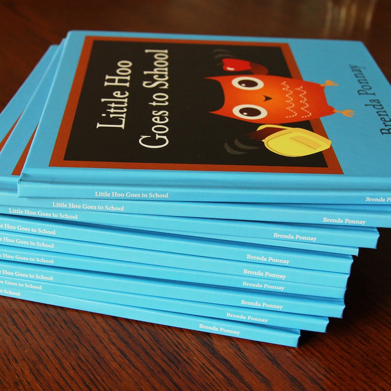 Little Hoo Goes to School Hardback - Etsy New Zealand