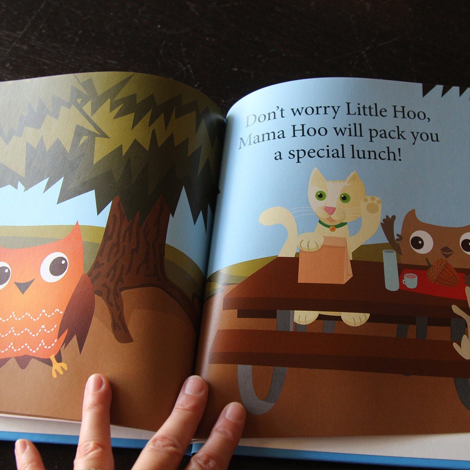 Little Hoo Goes to School Hardback - Etsy New Zealand
