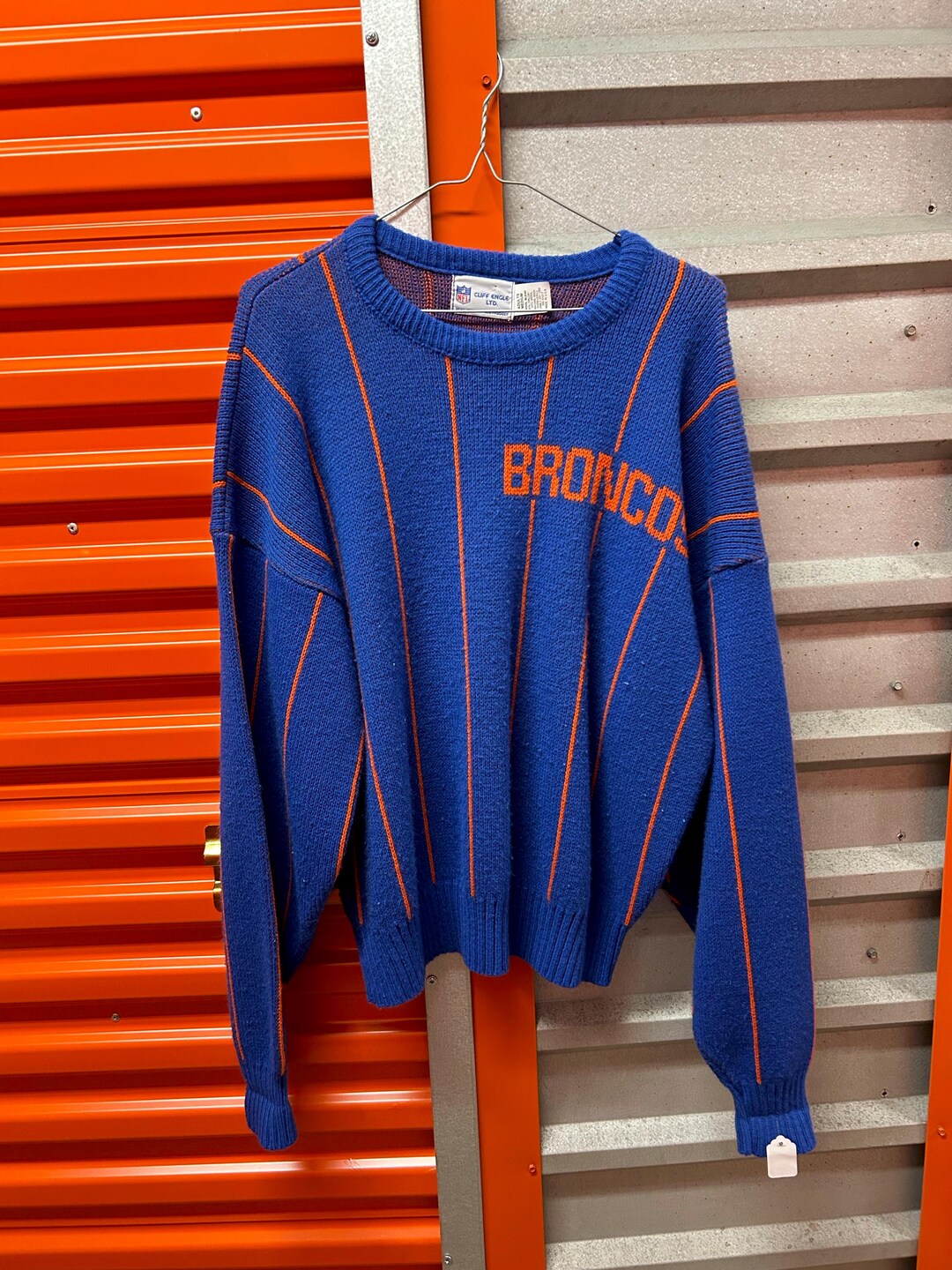 Vintage Denver Broncos Sweater 1980's - Etsy