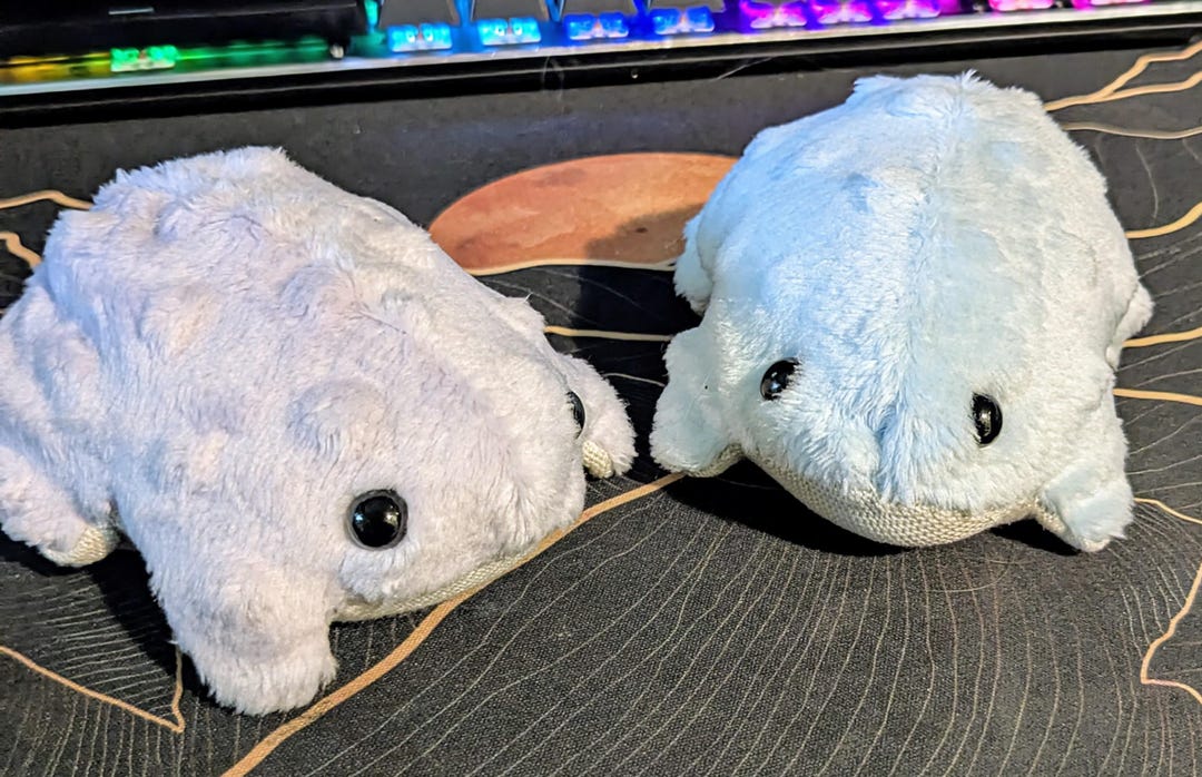 Plush Toads! Made From Upcycled and Scrap Fabric - Etsy