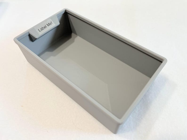 IKEA Alex Drawer Organizer Label Maker Design Set of Bins Custom-sized ...
