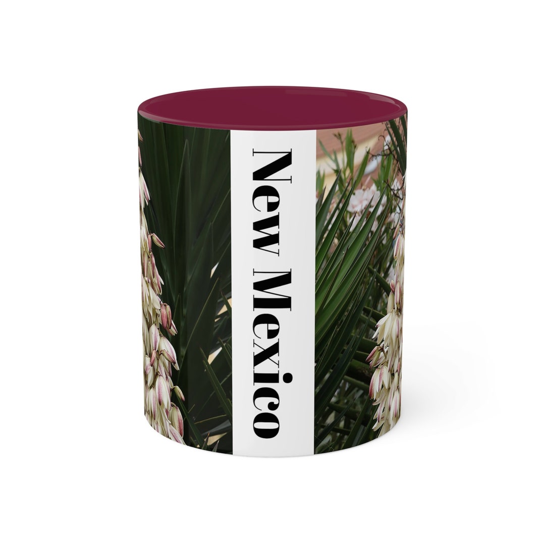 New Mexico Yucca Flower State Flower Cup 11oz - Etsy