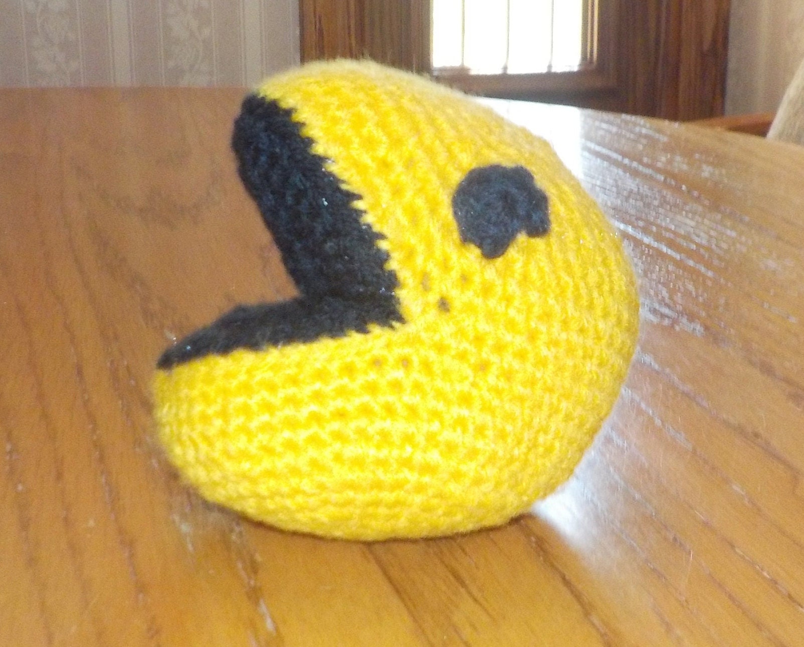 Crocheted Pac-man and Ghosts Combo, Retro Video Game. - Etsy