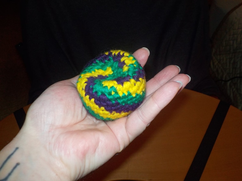 Crocheted Hacky Sacks, Handmade, Customizable Colors and Designs ...