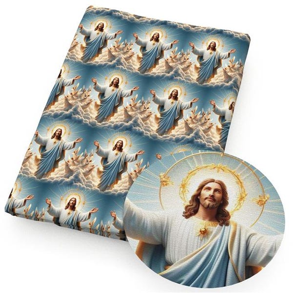 Christian Fabric - Etsy